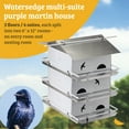 Birds Choice Medium Watersedge Purple Martin Bird House, 3 Levels, 6 ...
