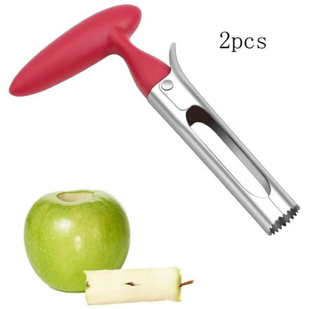 apple corer, apple cutter with ABS handle, stainless steel blade in food quality and serrated ...