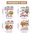 4Pcs 4 Styles Plastic Heat Transfer Film Logo Stickers Set for DIY T ...