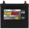 EverStart Platinum BOXED AGM Battery, Group Size 51R 12 Volt, 435 CCA ...