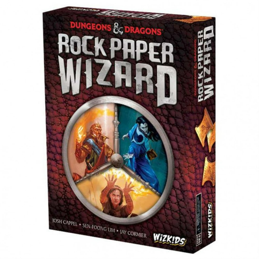 WizKids Dungeons and Dragons Rock Paper Wizard Board Game - Walmart.com ...