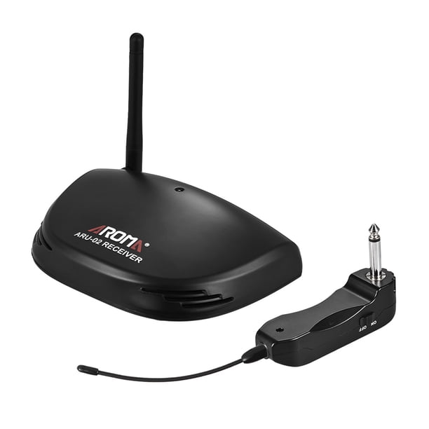 Transmisor de transmisión de audio digital inalámbrico UHF recargable ...