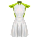 Choomomo Women's Shiny Outer Space Astronaut Alien Robot Cosplay ...