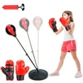 Moclever Punching Bag for Kids Reflex Boxing Bag with Stand Kids Boxing ...