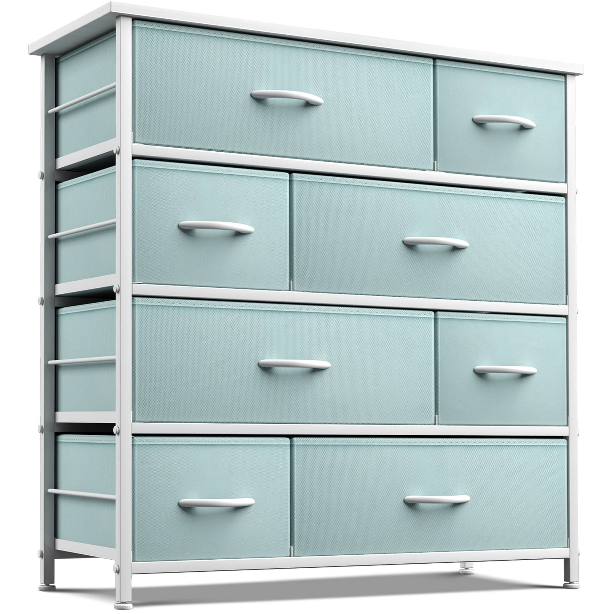 Click here for Sorbus 8 Drawers Chest Dresser - Aqua prices