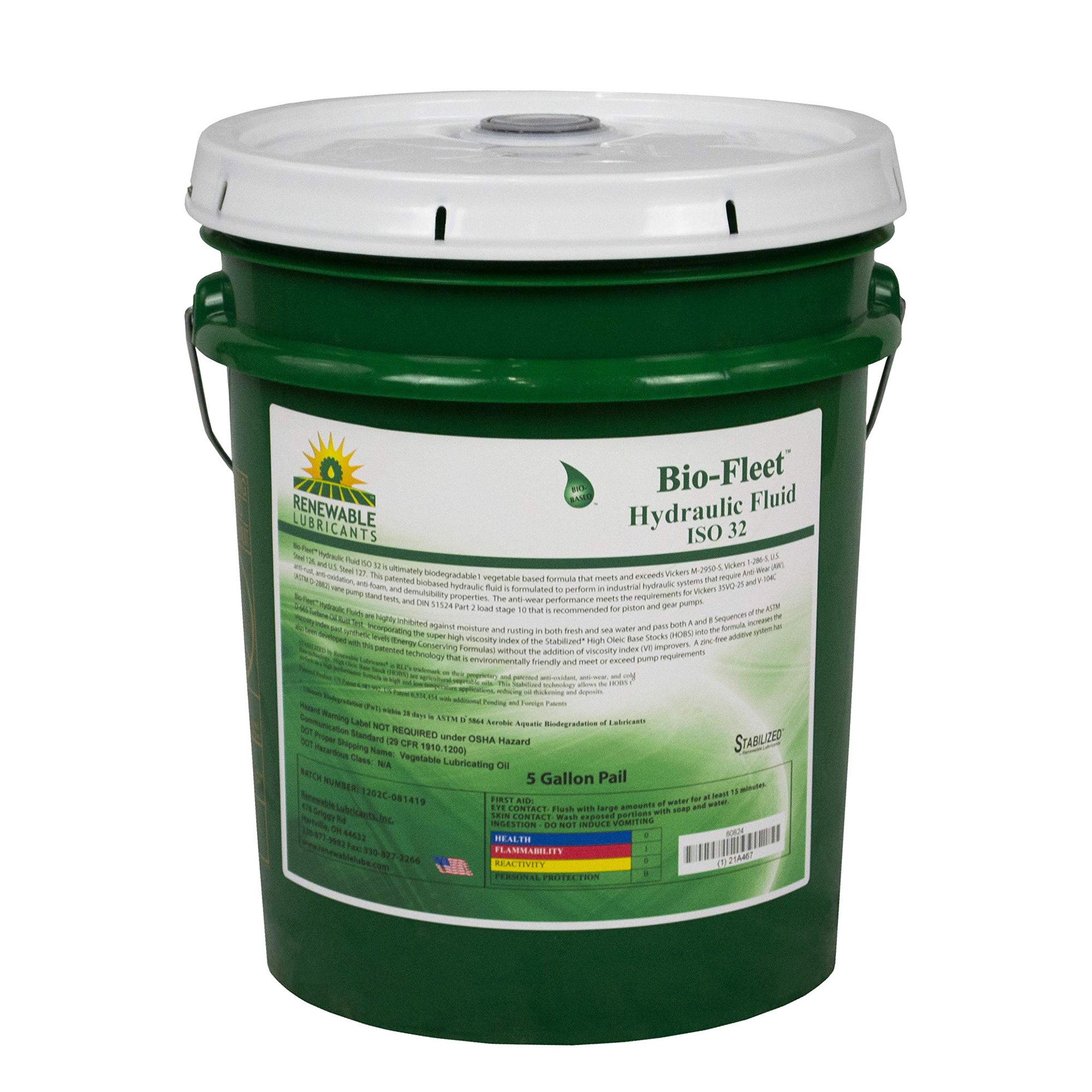 Click here for Renewable Lubricants Bio-Fleet Iso 32 Hydraulic Lu... prices