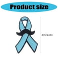 10PCS Blue Ribbons Brooch Pin for Fashion Enthusiasts and Participants ...
