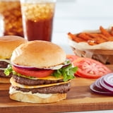 Great Value 100% Pure Beef Burgers, 85% Lean/15% Fat, 3 lbs, 12 Count ...