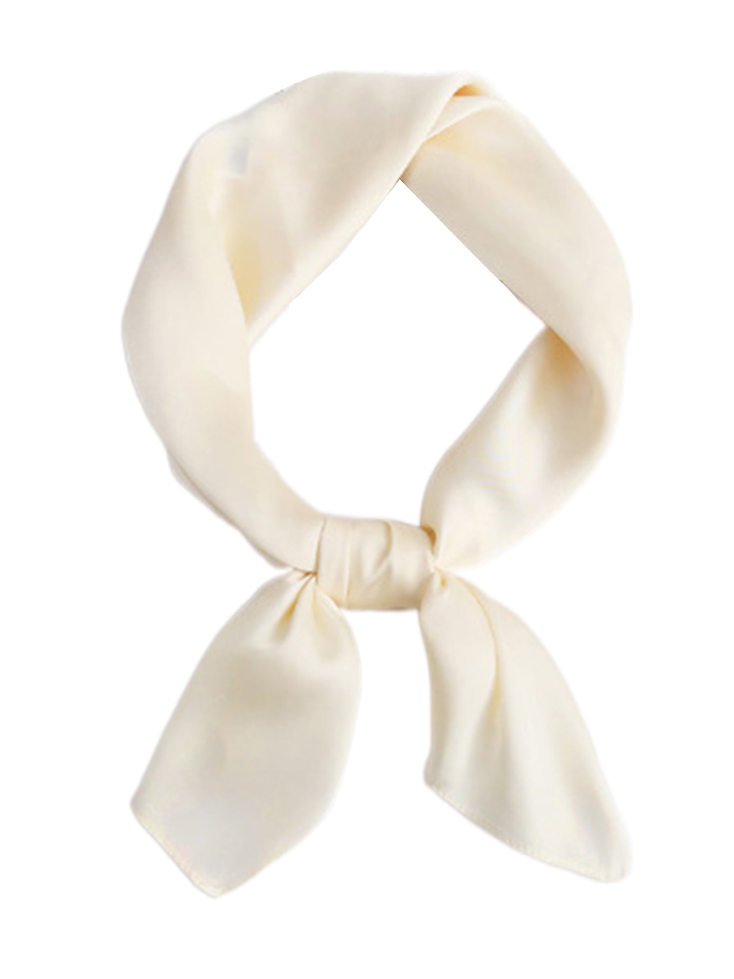 Capreze Women Square Neck Scarf Elegant Small Square Silk Like ...