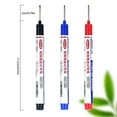 Pen 1 Deep Hole Marker Pens for Construction Long Reach Marker Set 20mm ...