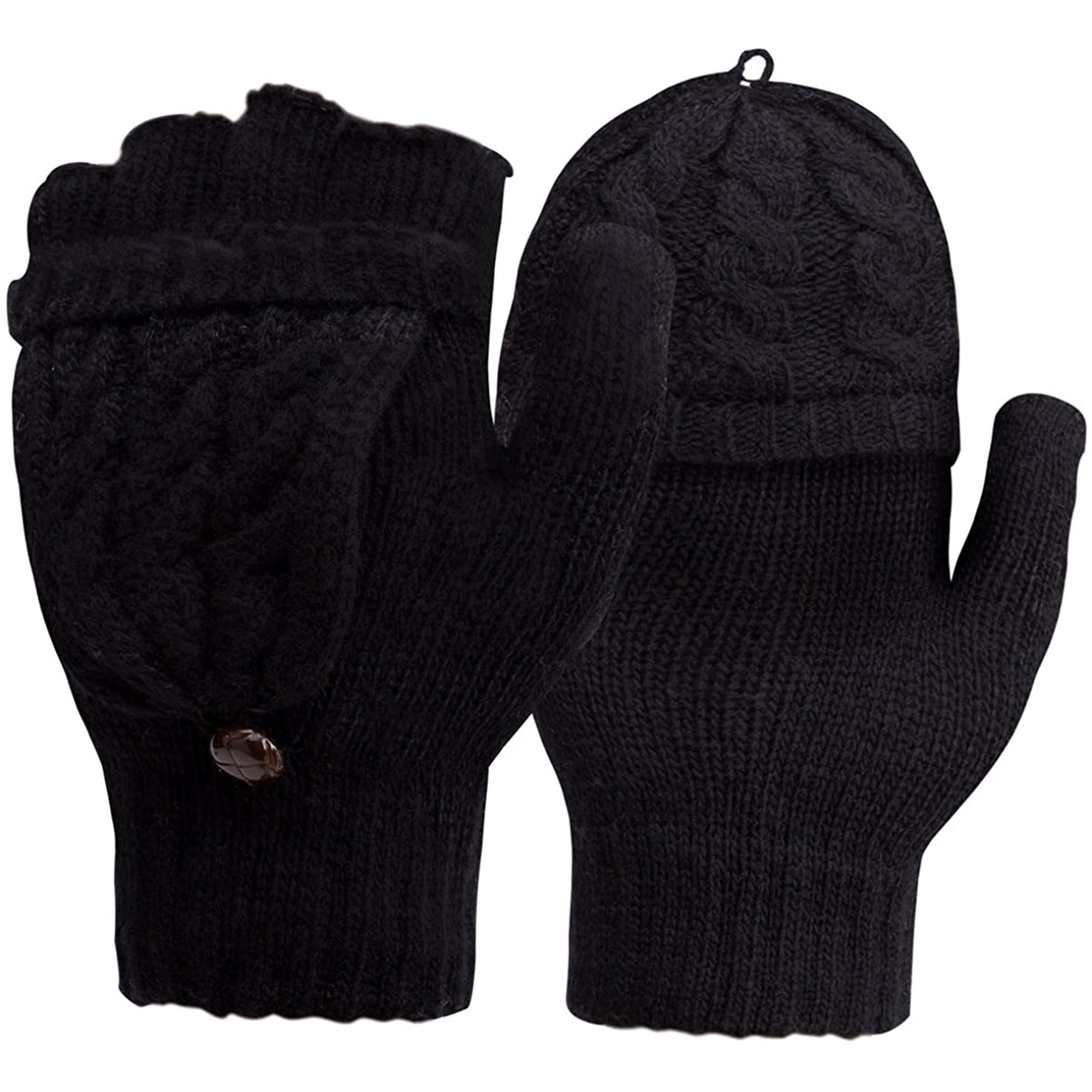 Click here for Hotelus Womens Gloves Fingerless Mittens - Winter... prices
