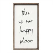 Victorian Push Pull Sign Set (Yellow / Black) - Large 5" X 10 ...