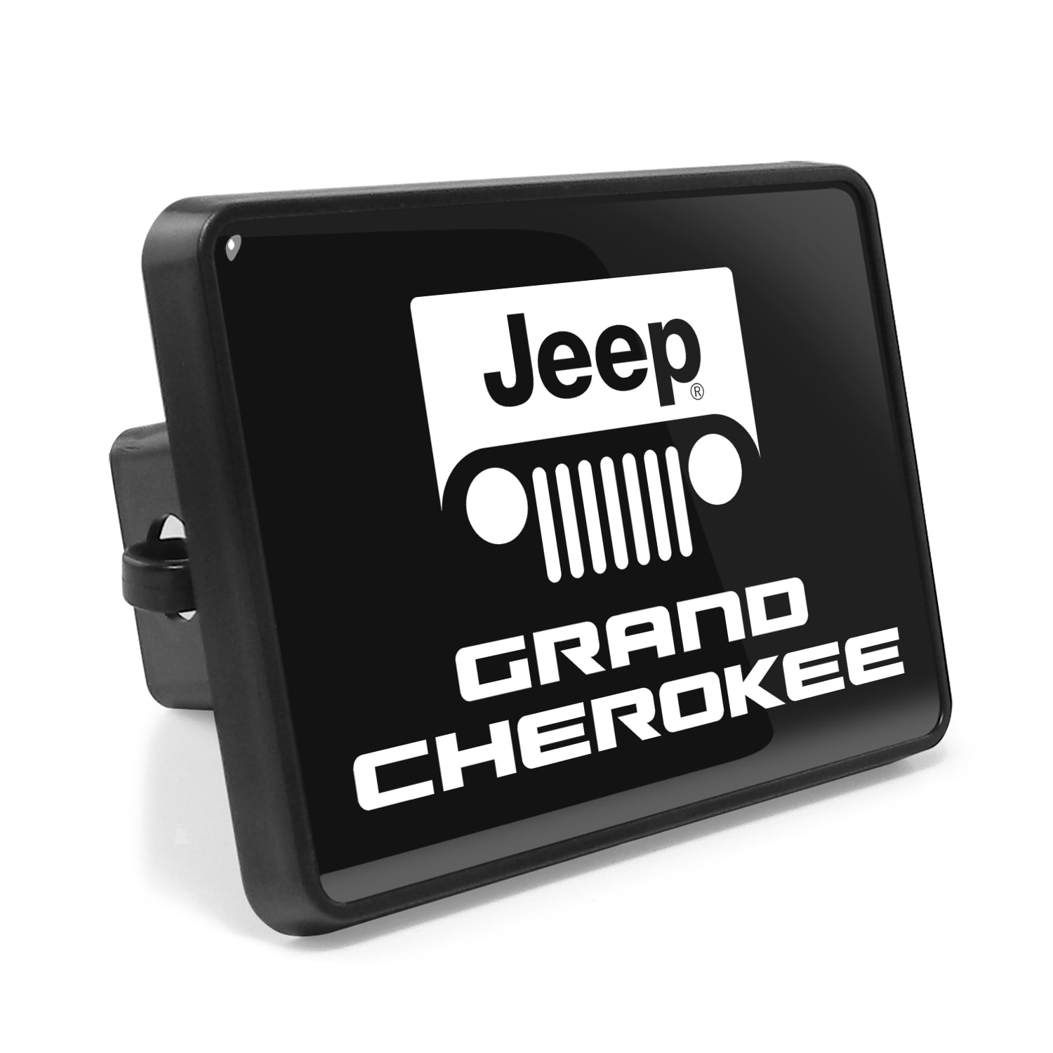 Jeep Grand Cherokee UV Graphic Black Metal Face-Plate on ABS Plastic 2 ...