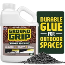 Ground Grip, Mulch & Rock Bonding Glue, 1 Gallon, Landscaping - Walmart.com