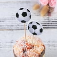 48 Pcs Cake Decor Tools for Decorating Soccer Cupcake Toppers Dessert ...