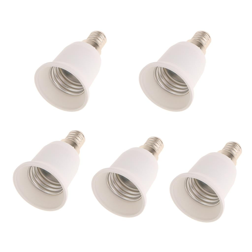 10X E14 To E12 Adapter Converters Lamp Base Sockets Light Bulb ...