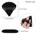 4 facial soft triangle puffs, wet and dry makeup tools, for , mineral ...