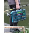 Prociv Large Double Layer Tackle Box with Handle for Camping Storage ...