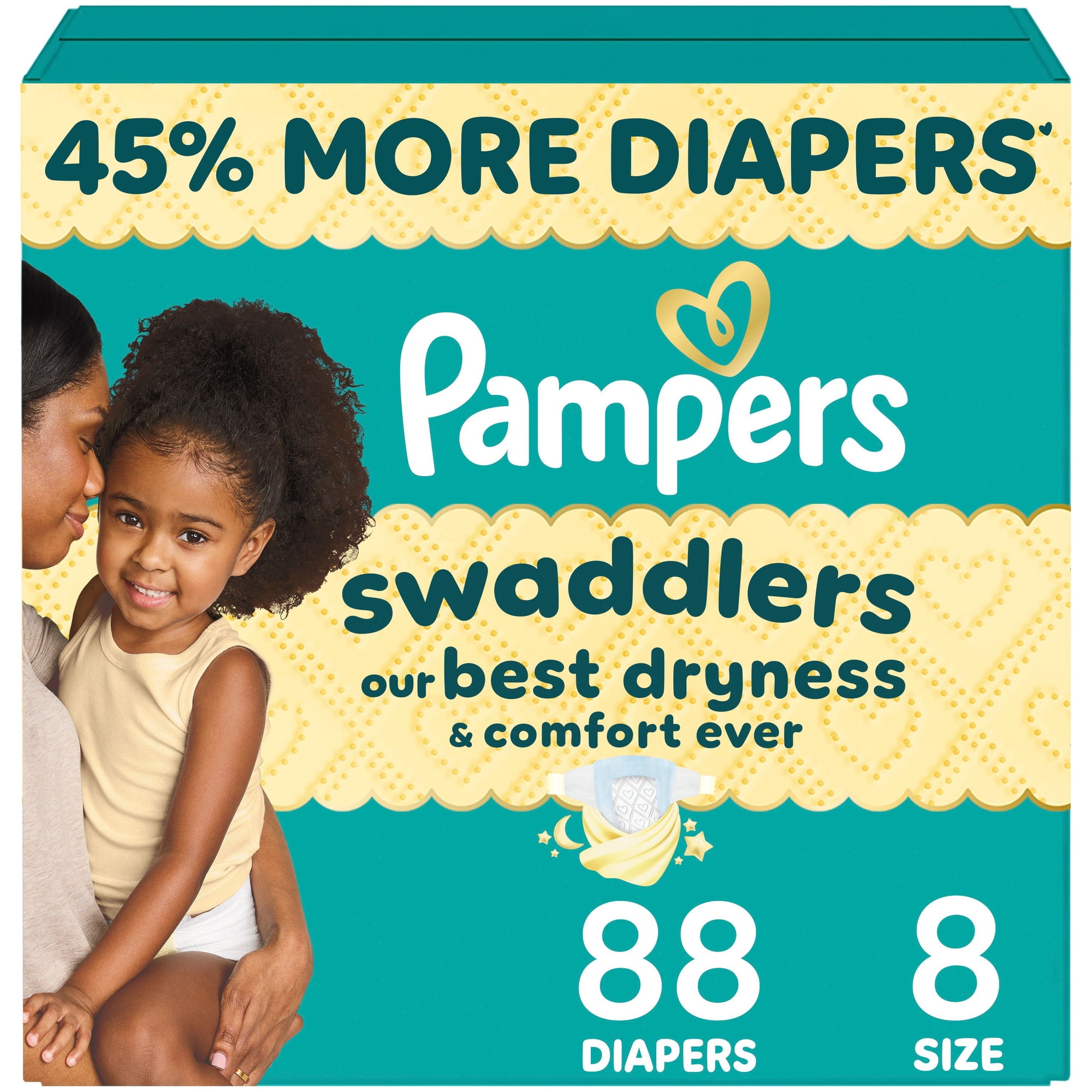 Click here for Pampers Swaddlers Diapers  Size 8 (30+ Lbs)  Absor... prices