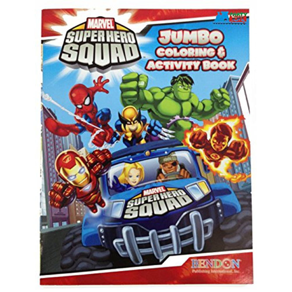 Superhero Squad Coloring Pages