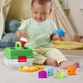 Fisher-Price Friendship Forest Sort & Store Tackle Box Baby Toy with 6 ...