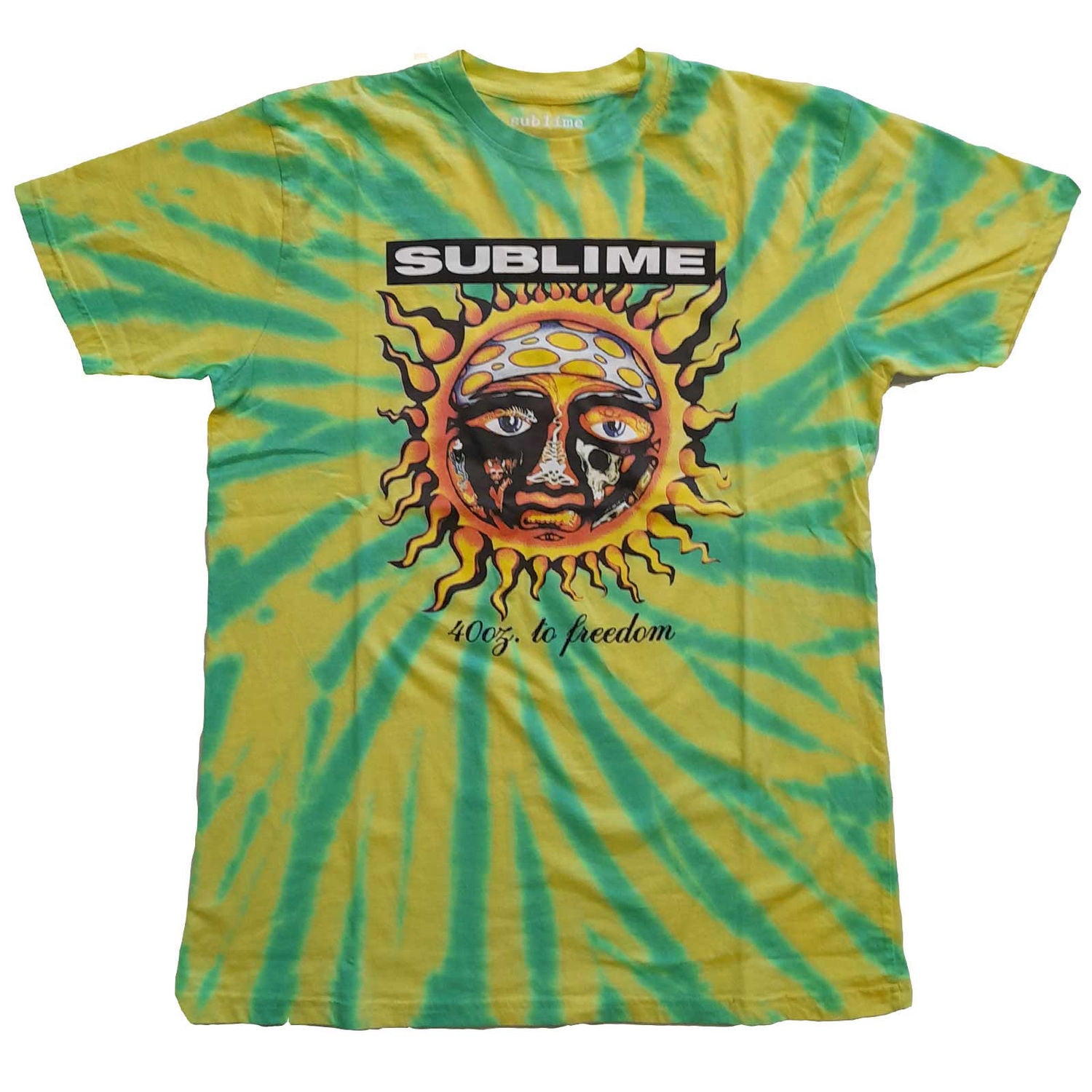 Click here for Sublime Adult 40oz To Freedom Tie Dye T-Shirt L prices