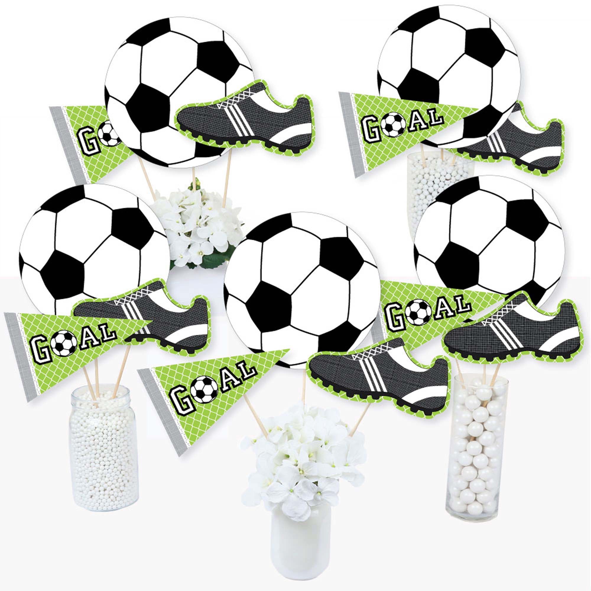 Big Dot of Happiness Goaaal - Soccer - Baby Shower or Birthday Party ...