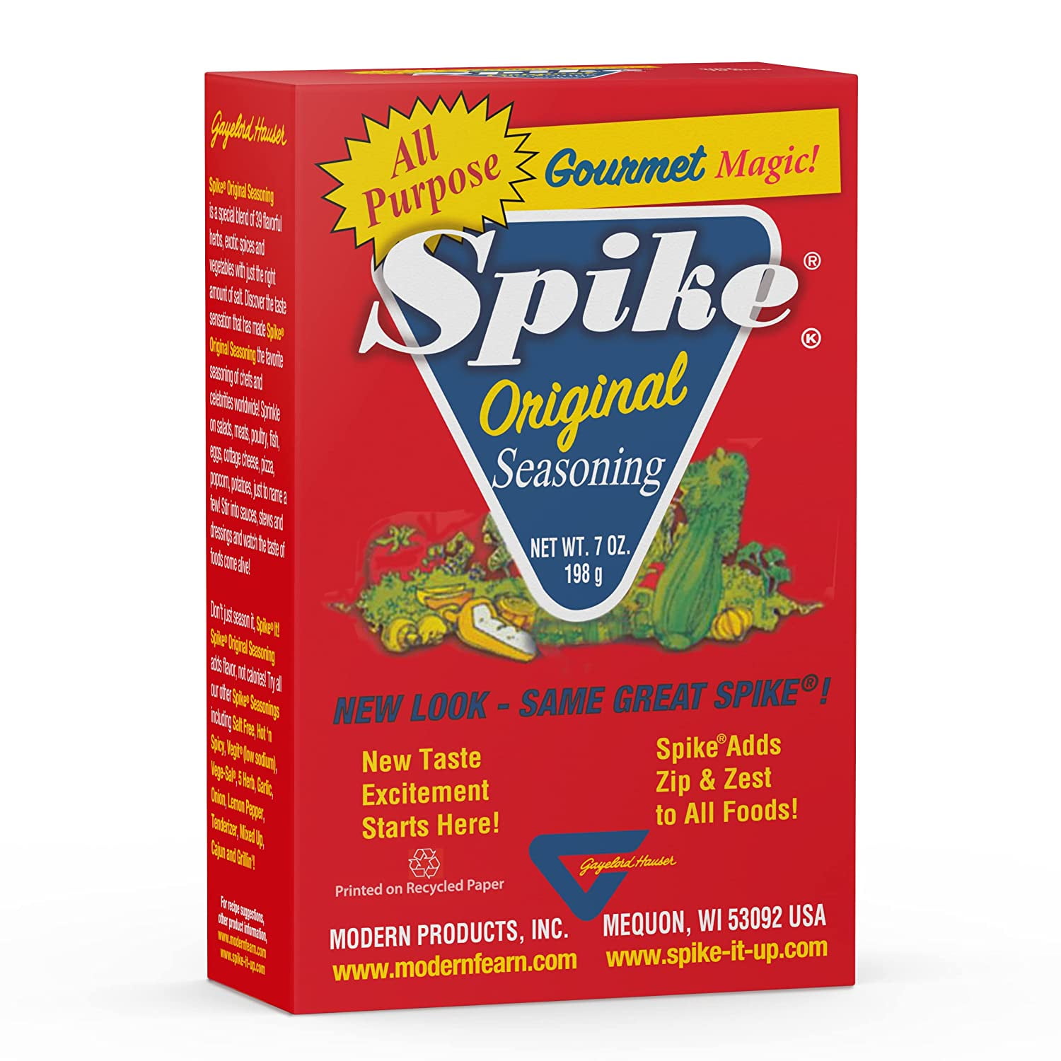 Spike All Purpose Seasoning, Original, 7 oz - Walmart.com