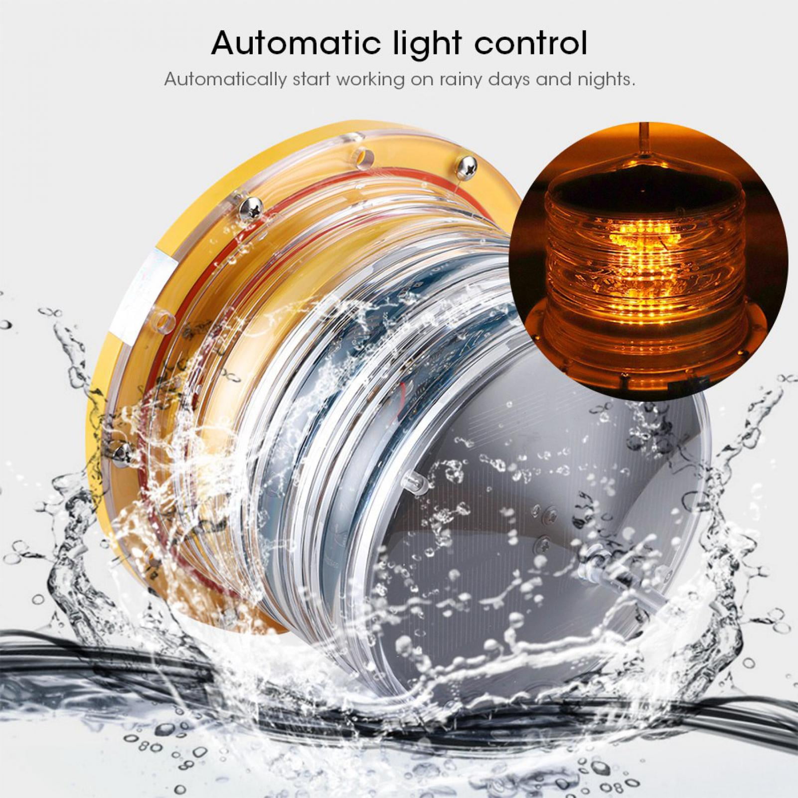 Boat Flashing Light, Marine-Grade Special Plastic Materials, Beacon ...