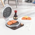 KidKraft Wooden Waffle Play Food Toy Set and Accessories, Opens and ...