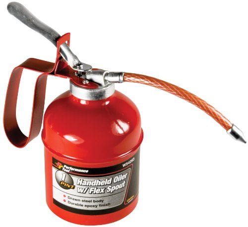 Performance Tool W54263 Epoxy Finished Handheld Oiler with Flex Spout ...