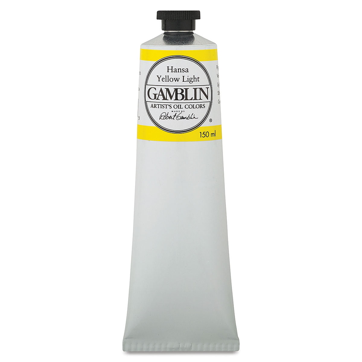 Gamblin Artist's Grade Oil Color - Hansa Yellow Light, 150 ml - Walmart.com