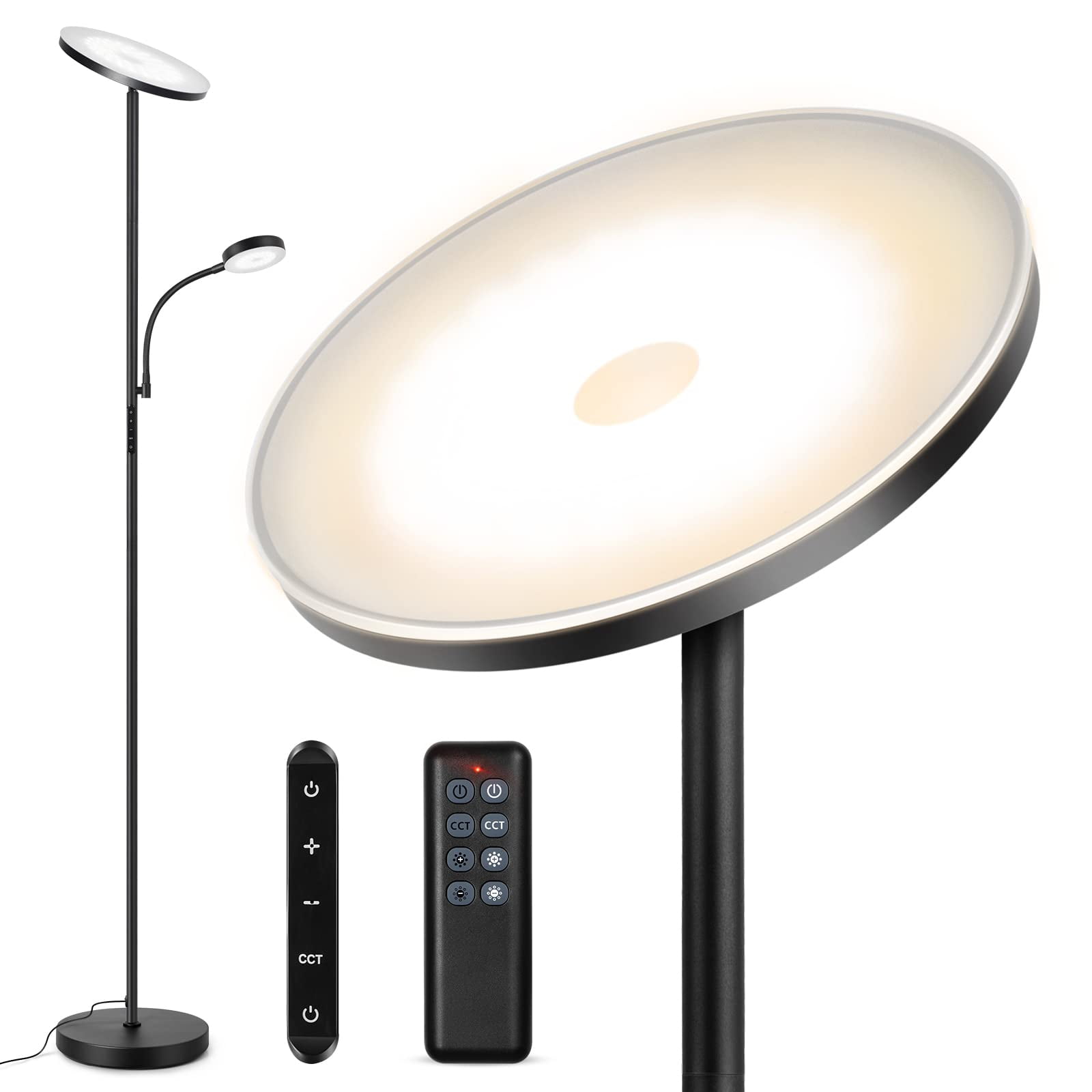Click here for Outon Led Floor Lamp  27w/2400lm Modern Torchiere... prices