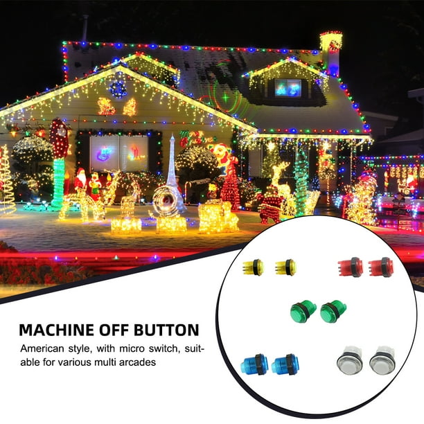 Illuminated Push Button Transparent Fittings Console Switch Snap Fitting Illuminated Light ...