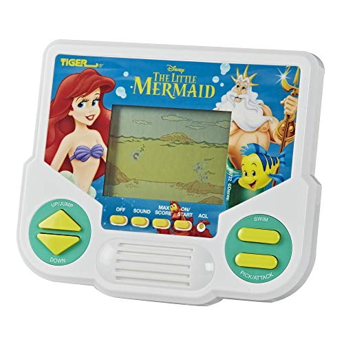Hasbro HSBF0011 Tiger Electronics Disneys the Little Mermaid Electronic LCD Video Game Toys Assorted Color 6 Piece Walmart