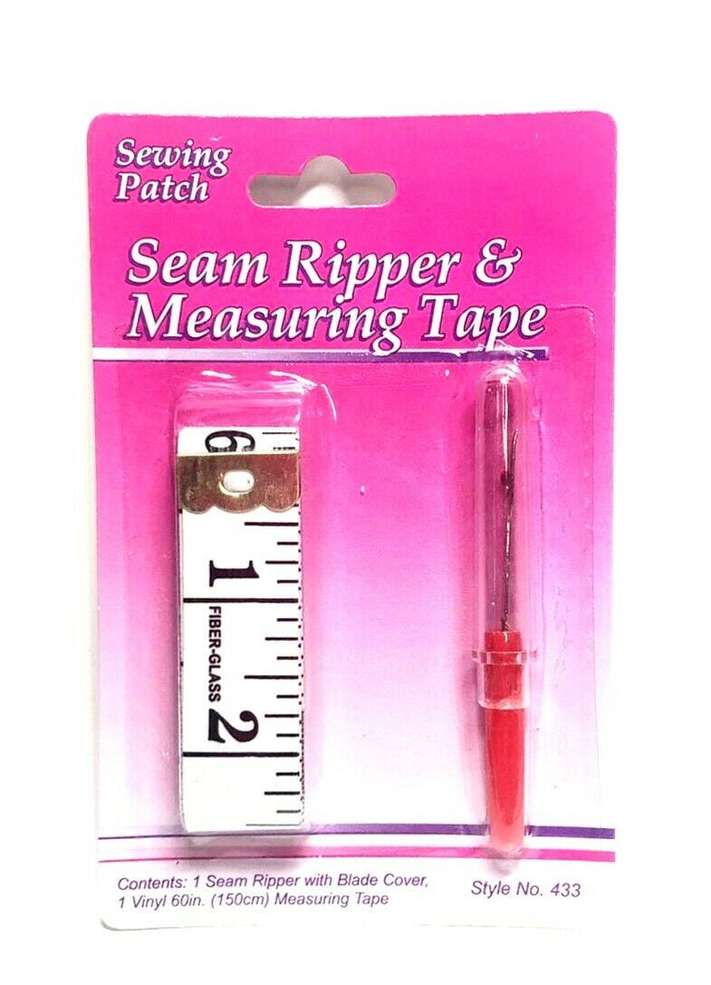 Lot of 2 Allary Sewing Patch Style #433 Seam Ripper & Measuring Tape ...