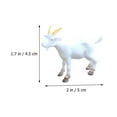 Xing 6Pcs Simulated Goat Figurines Small Goat Statues Fake Goat ...
