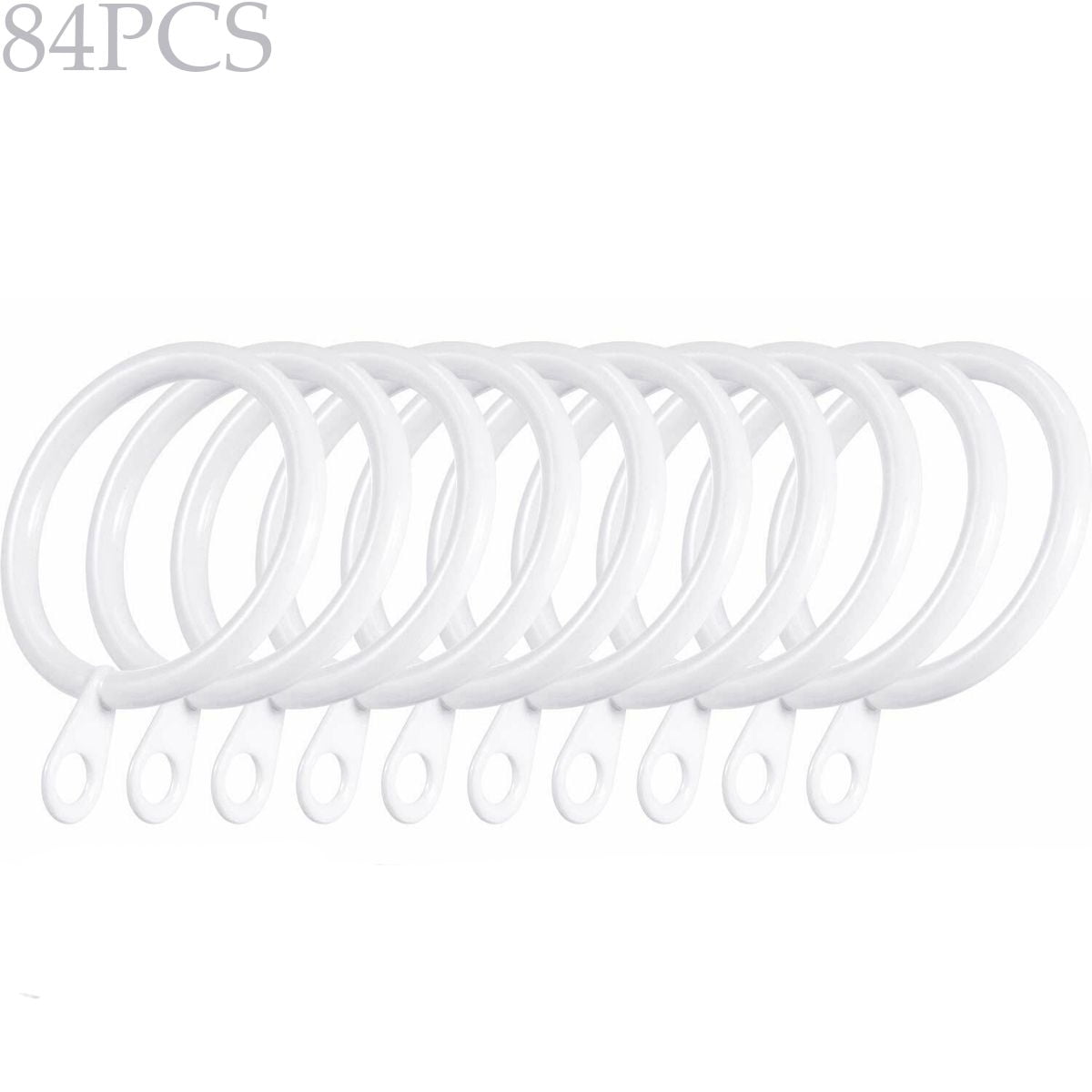 5 Colors Metal Drapery Curtain Rings Hanging Rings For Curtains And ...