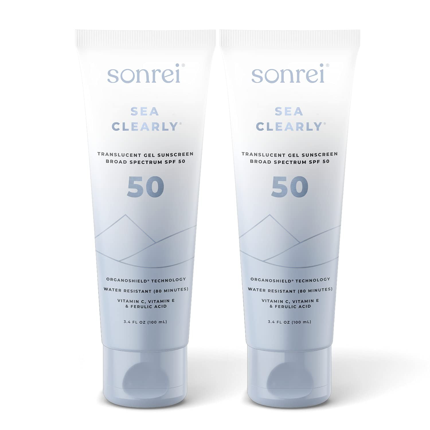 Protector solar Sonrei Sea Clearly Premium SPF 50 para rostro y cuerpo ...