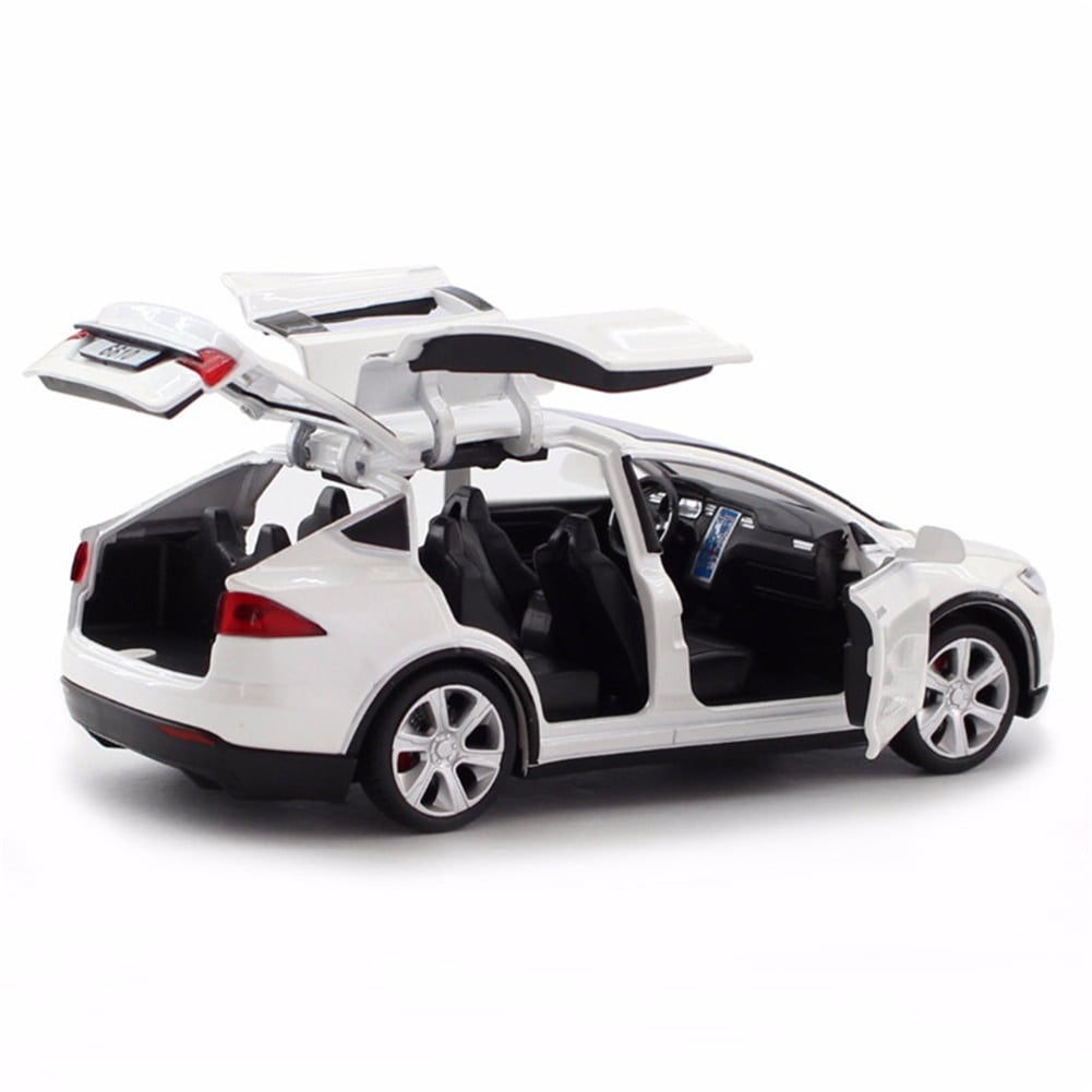 Aousthop 1:32 Scale Toy Collection Sound&Light Tesla Model X 90D SUV ...