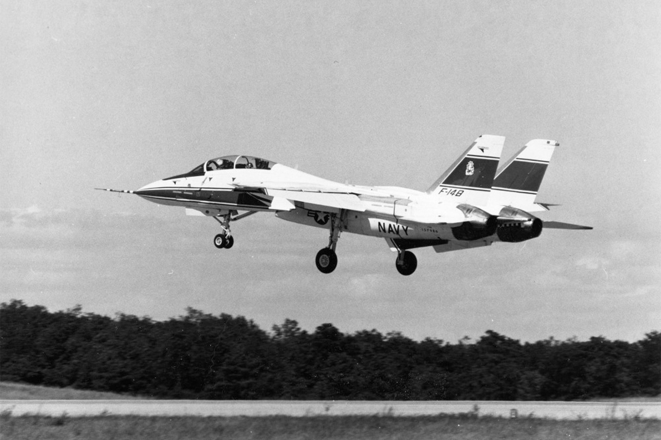 24x36 gallery poster, F-14 tomcat prototype F-14B test aircraft with ...