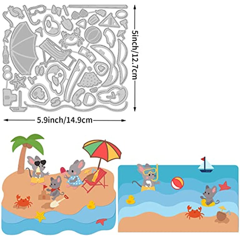 Beach Stencils For Kids