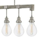 5 Light Linear Chandelier In Rustic-Industrial-Scandinavian Style 36 ...