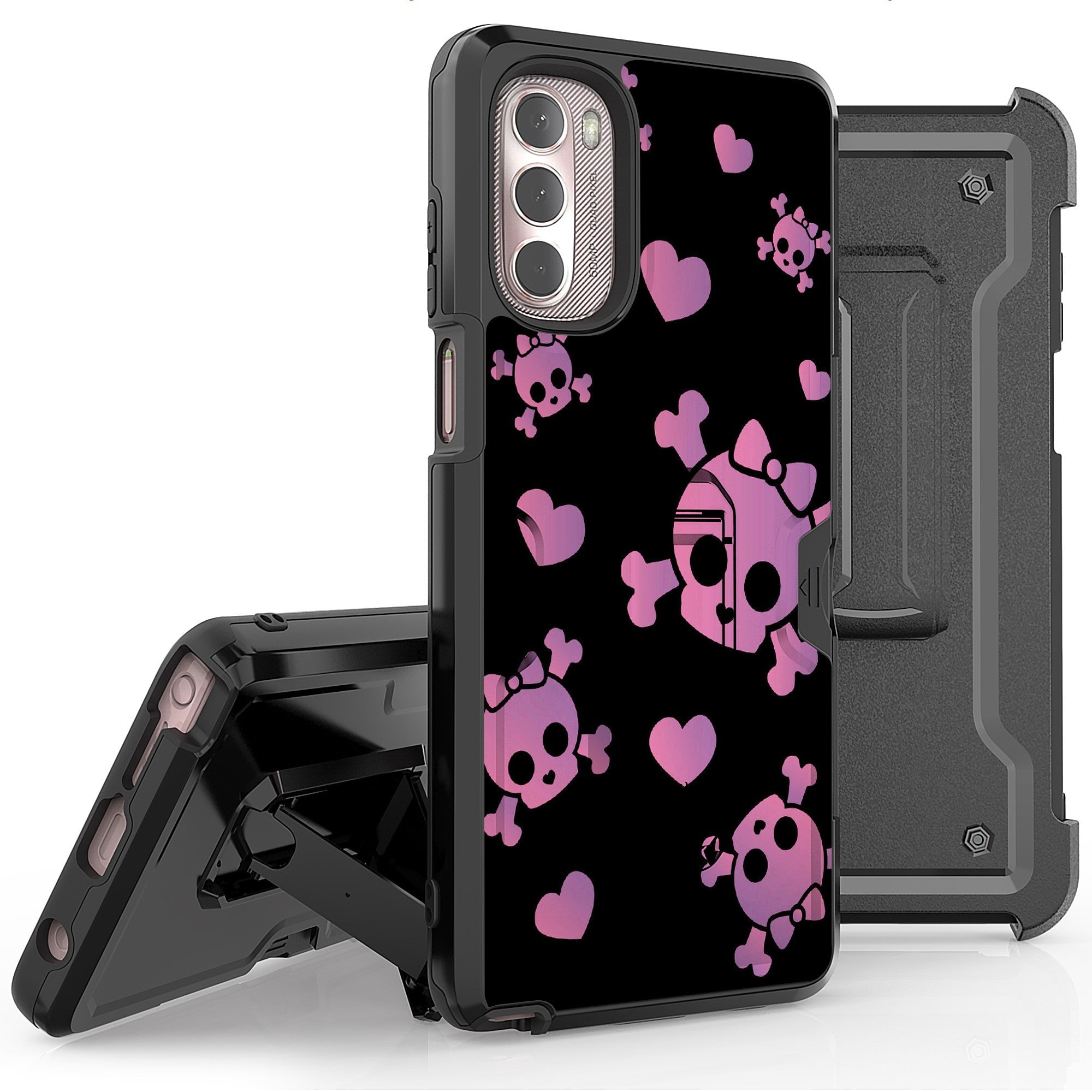 Armor Kombo Holster Rugged Cover Designed For Moto G Stylus 2022 Case ...