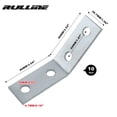 RULLINE 10 Pcs 45 Degree Angle Bracket Fitting for 1-5/8 Strut Channel ...