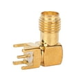 RF Coaxial SMD for Board Mounting 50 Ohm SMA-KWE Female PCB Connectors ...