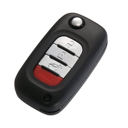 Unique Bargains 4 Button Remote Control Key Case Shell Keyless Entry ...