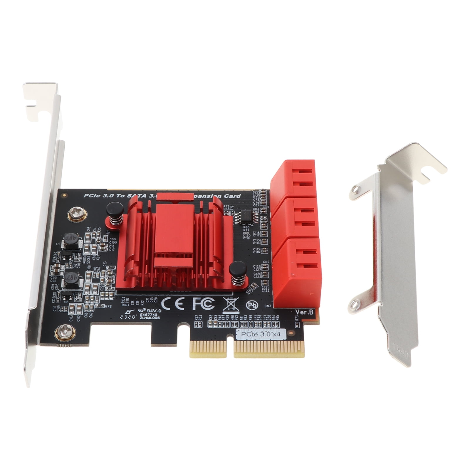 PCIE SATA 3.0 PCI-E SATA Card PCI E PCI Express SATA Controller 6-Ports ...