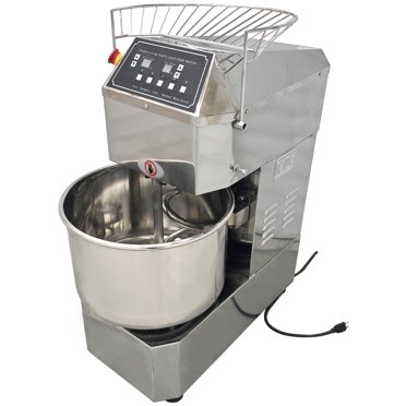 EQCOTWEA Commercial Dough Mixer Baking Equipment Dough Kneading Machine Double Action Double ...