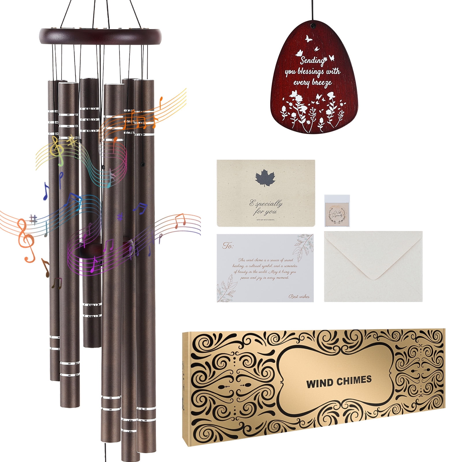 Click here for Kffkff Wind Chimes For Outside  42  Deep Tone Wind... prices